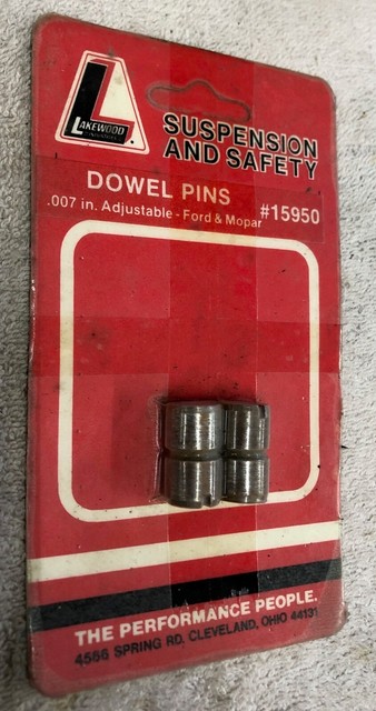 Lakewood 15950 Bellhousing Offset Dowel Pin for sale online | eBay