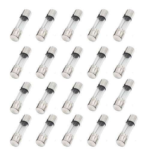 Compstudio 20Pcs T10AL250V 10A 250V SLOW Blow Fuse 5X20mm 10 Amp Time ...