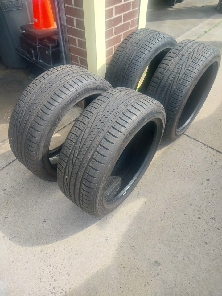 4) 245/45/20 GOODYEAR RSA Z RATED TIRES (TIRES ONLY RIMS NOT INCLUDED ...