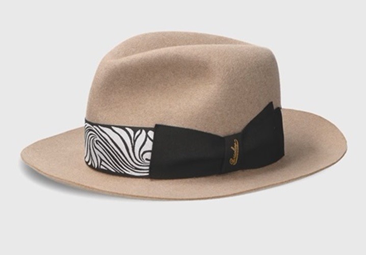 Borsalino Humphrey Bogart Limited Edition Fur Felt Fedora w/ Custom ...