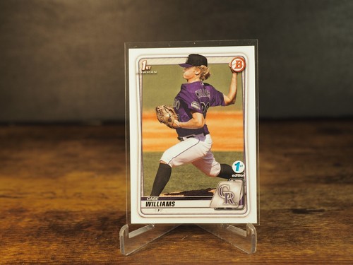 CASE WILLIAMS 2020 Bowman Draft 1st Edition ROOKIE #BD-23 ROCKIES | eBay