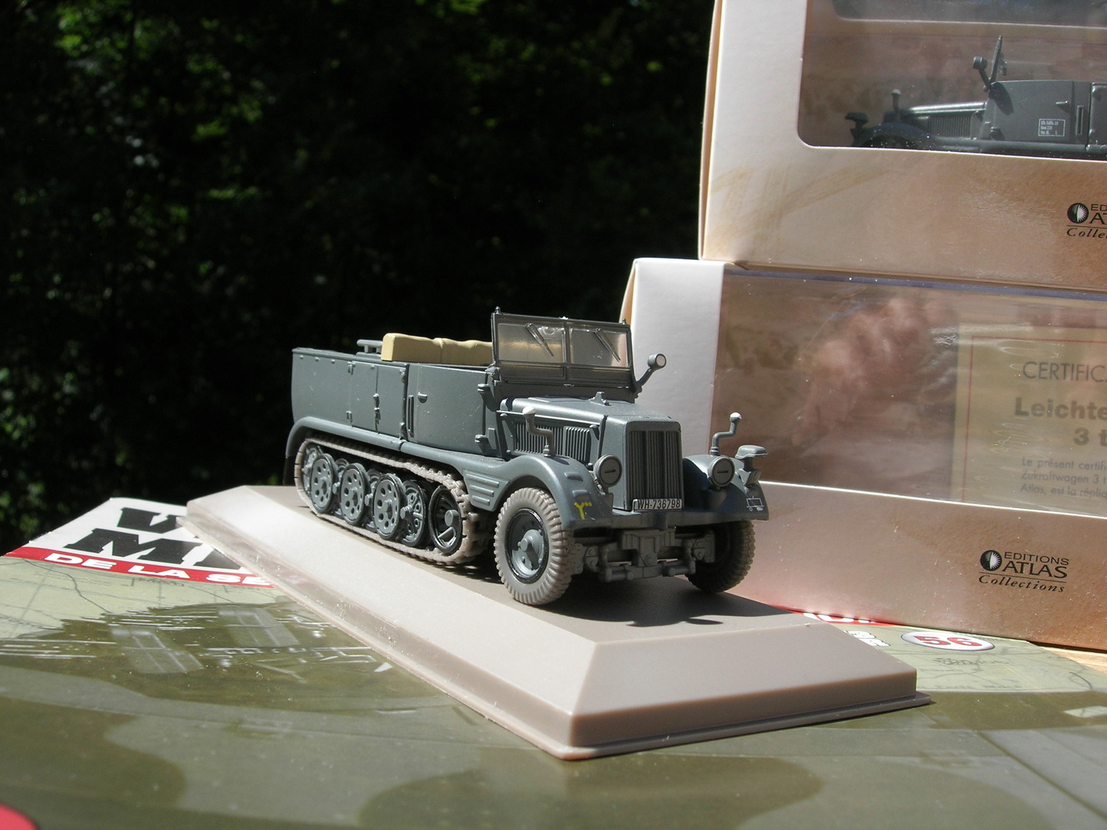 IXO TANK 1/43 CAMION MILITAIRE TRACTEUR LEGER Sd.Kfz.11 Light 3 ton ...