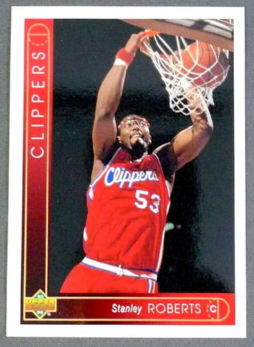 NBA Los Angeles Clippers Stanley Roberts '93-'94 Upper Deck Basketball ...