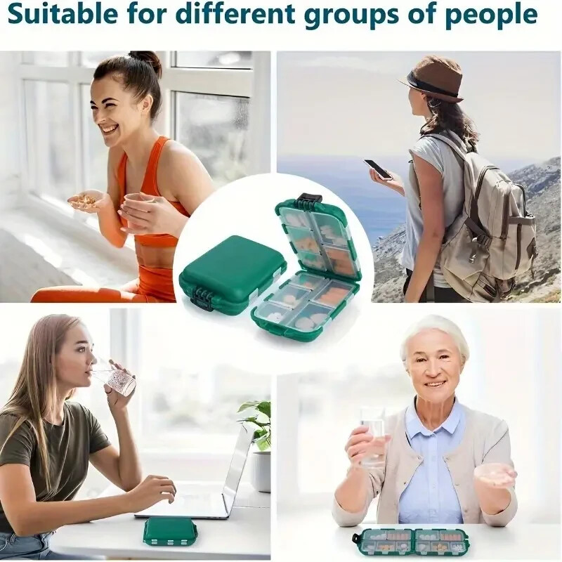 Pockt Pal Pill Case, Pocket Pal Pill Case, Medicine Organizer Box ...