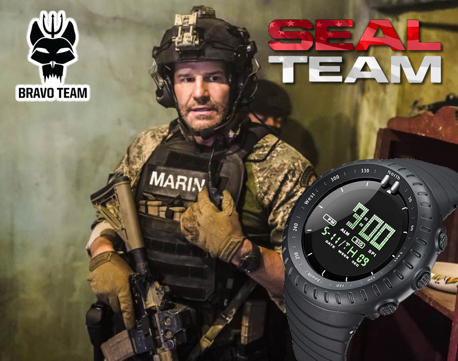 Core All Black Style Digital SAS Navy Seal Team Military Army Watch ...
