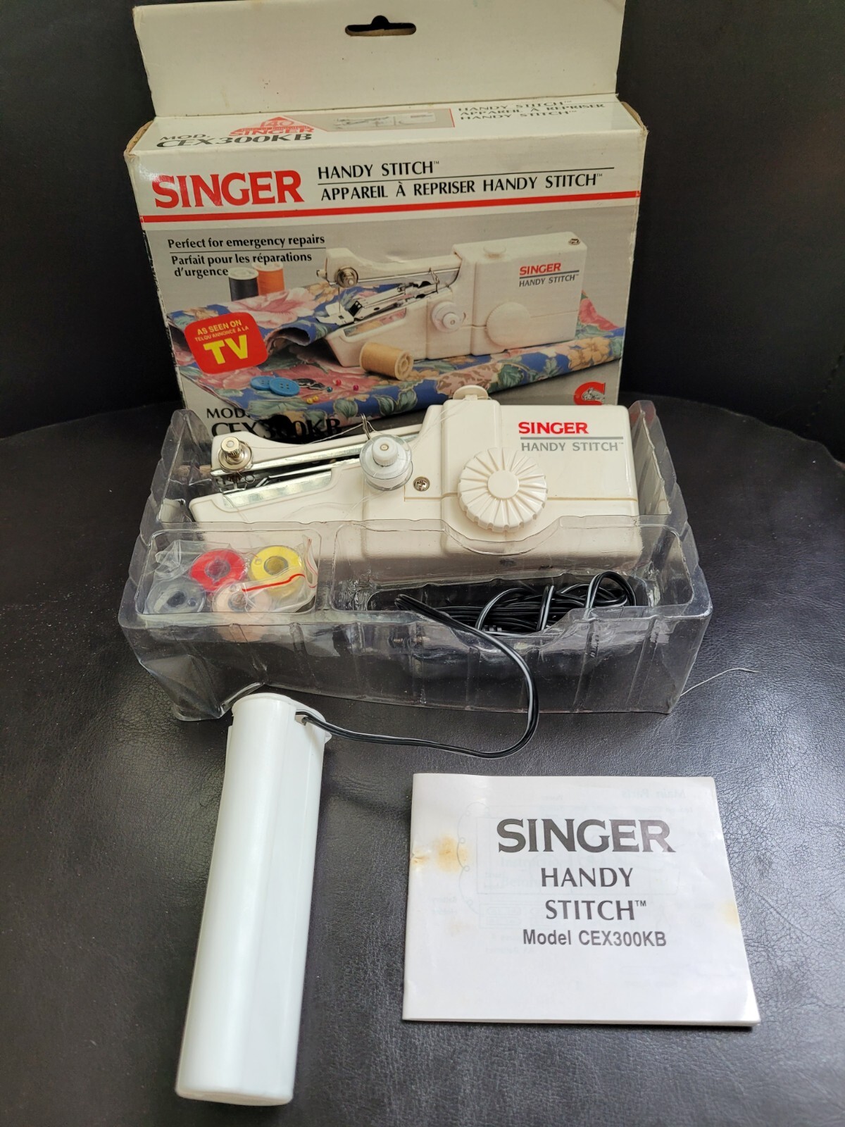 SINGER Handy Stitch Model Cex300k Portable Handheld Sewing Machine for ...