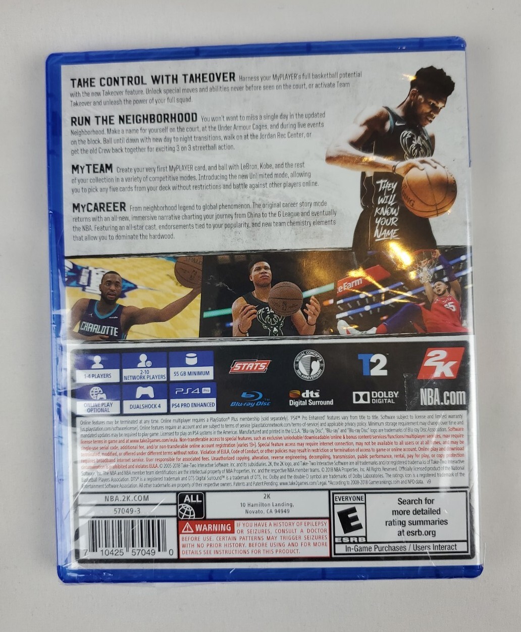 NBA 2K19 (PlayStation 4, 2018) for sale online | eBay