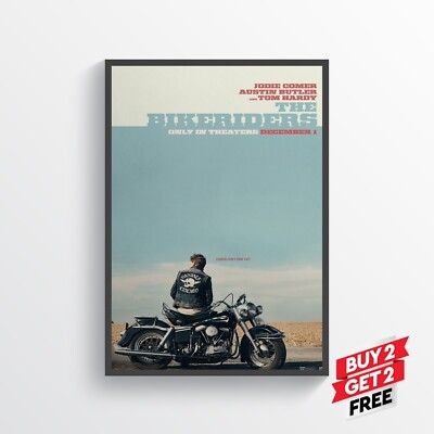 The Bike Riders Movie Film Posters Print Wall Art A5 A4 A3 A2 | eBay UK