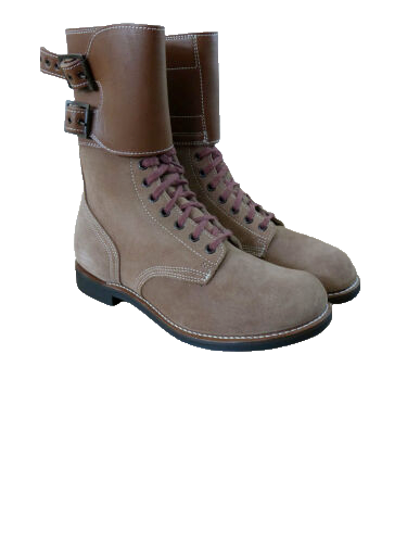 WW2 Repro US Army Leather Buckle Boots - All Sizes Available | eBay