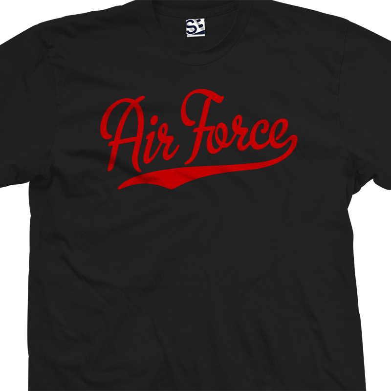 Air Force Script Tail Shirt | USA US Military Academy Unisex | eBay