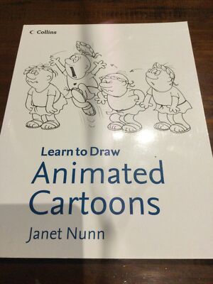 Collins Learn to Draw Animated Cartoons by Janet Nunn New. Free Post | eBay