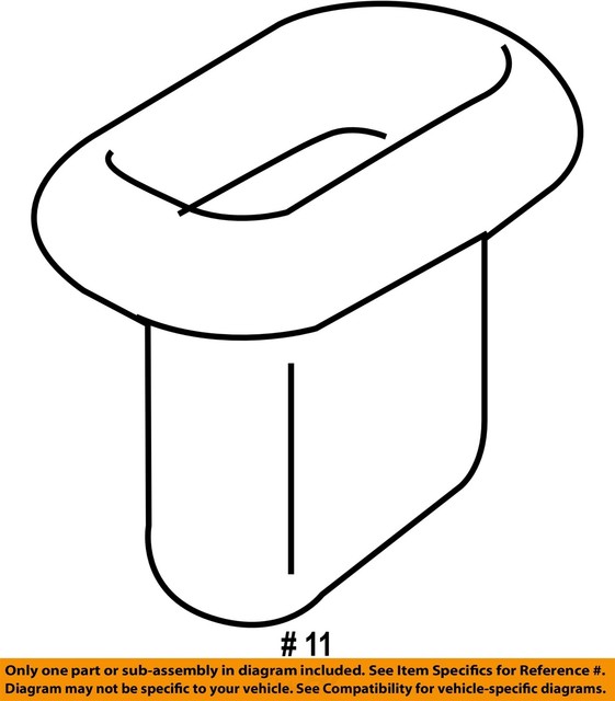Ford OEM Door Sill Plate Nut W705365S300 Image 11 for sale online | eBay
