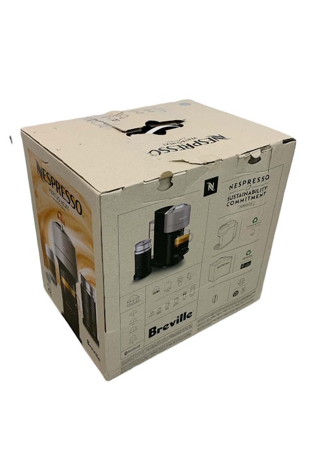 Nespresso Vertuo Next Light Gray & Aeroccino3 Milk Frother | eBay