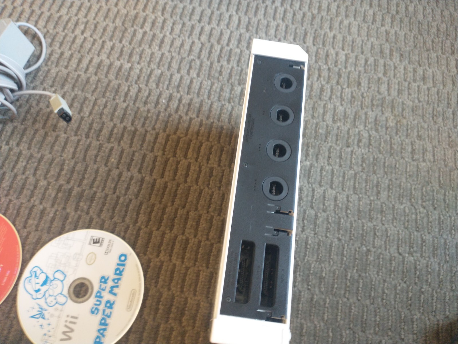 Nintendo RVL-101 Wii GameCube Console White W/ 5 Games Bundle ...