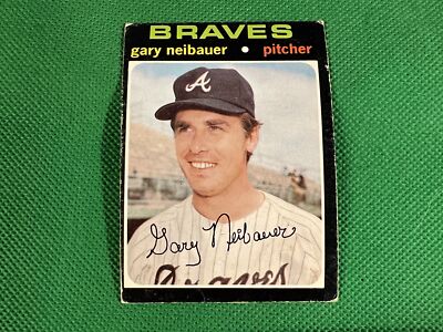 1971 Topps #668 Gary Neibauer Atlanta Braves | eBay