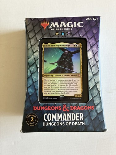 MtG Dungeons of Death commander deck NEW sealed Magic the Gathering AFR ...