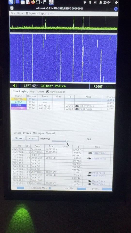 Handheld Cyberdecks with Software Defined Radio (SDR) Police Scanner ...