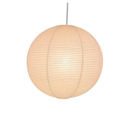 White Round paper lamp shade 50cm(19Inch) Chinses Lantern Pendant Lamp ...