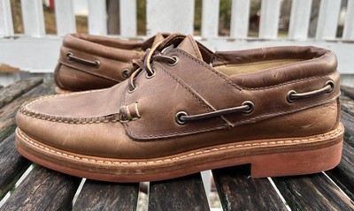 Rancourt & Co. Ranger Moc Natural Chromexcel Leather Size 8 E Made in ...