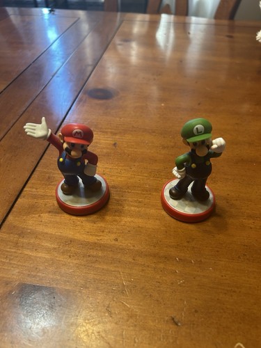 Nintendo Amiibo Mario & Luigi (Super Mario Series: Red Base) | eBay