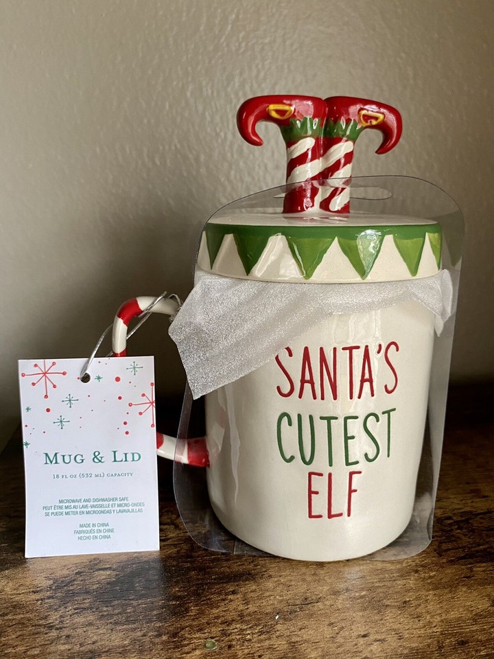 "Santa's Cutest Elf" 18 Oz Mug | eBay