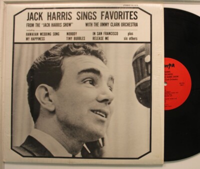 Jack Harris Lp Sings Favorites From The Jack Harris Show On Pampa - Vg+ ...