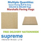 Saxon Paving Marshalls Buff & Grey 450x450 & 600x600 Multiple ...