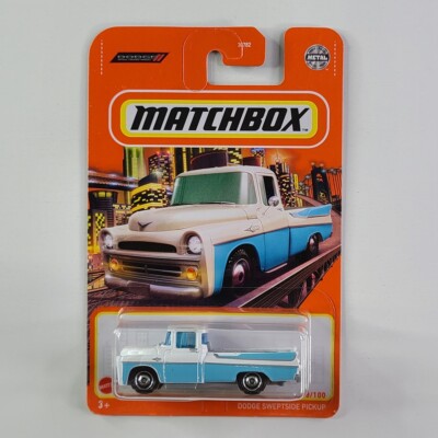 Matchbox - Dodge Sweptside Pickup (White) | eBay