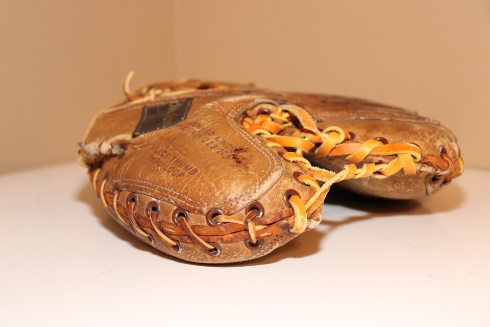 VINTAGE 1940s AL LOPEZ HOF MACGREGOR G175 MODEL BASEBALL CATCHERS MITT ...