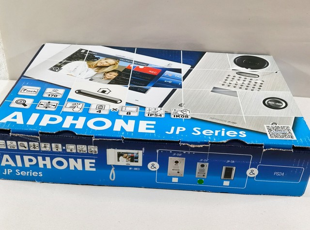 Aiphone JP Series Video Intercom System with 7" Touchscreen Handset and ...