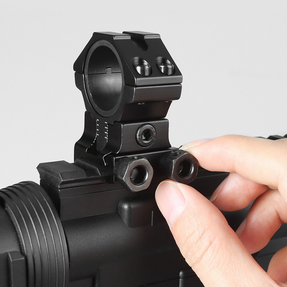 2Pcs Precision Adjustable Center Height 11mm Dovetail Scope Rings 1 ...