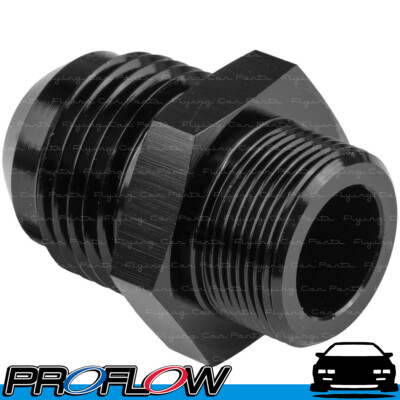 PROFLOW Male Metric M19x1.0 To Male AN -10 (10AN) Fitting Adapter Black ...
