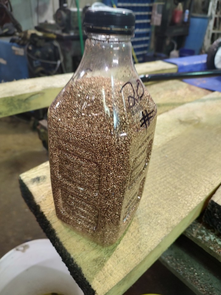 Copper Chop Granules Fine - Medium 99.9% Granulated Wire 20 lbs Shred ...