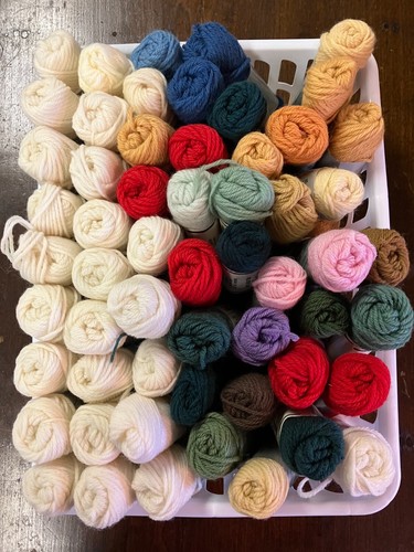 Elsa Williams needle art collection 56 skeins needlepoint WOOL YARN | eBay