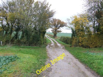 Photo 6x4 Footpath Junctions Haverhill/TL6645 Footpath and junctions ...