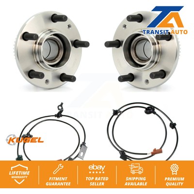 Rear Wheel Hub Bearing ABS Sensor Kit For Ford Fusion Lincoln MKZ ...