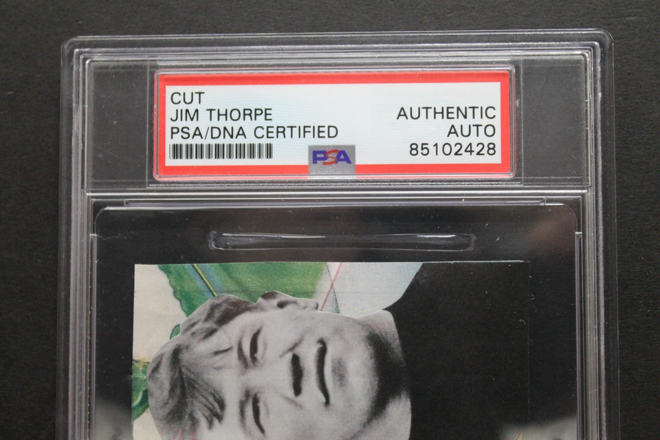 Jim Thorpe (d.1953) Autograph American Olympian Football Athlete Signed ...