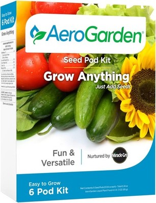 System DIY Seed Pod Kit w/ Liquid Plant Food & Growing Guide (6ct) | eBay