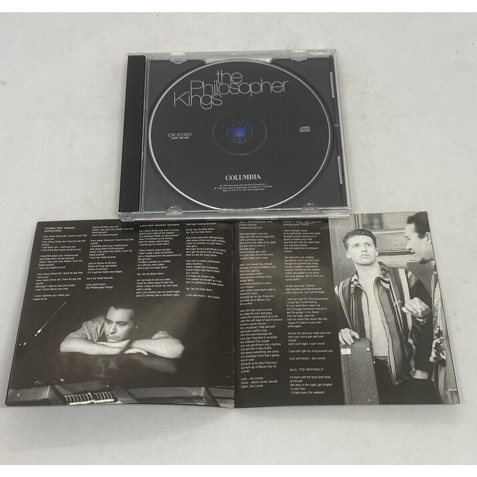 The Philosopher Kings by The Philosopher Kings CD 1994 Sony Music ...