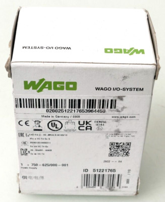 Wago Potentialeinspeisung Power Supply | 750-625/000-001 | eBay