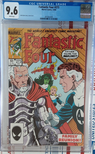FANTASTIC FOUR #273 CGC 9.6 1ST NATHANIEL RICHARDS (KANG & REED ...