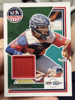 2022 Panini Stars & Stripes Dean Hannah Jersey Patch | eBay