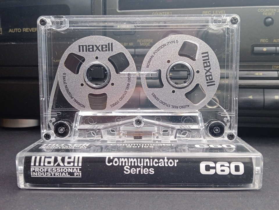 Audio Cassette MAXELL Silver Reel to Reel Tape New | eBay