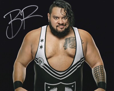 Bronson Reed Signed 8x10 Photo WWE Jonah New Japan Pro Wrestling Noah ...
