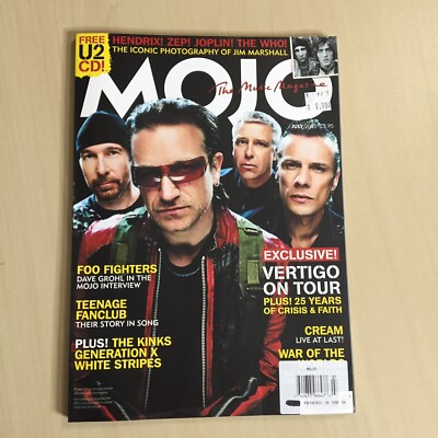 MOJO Magazine July 2005 -U2 - FOO FIGHTERS-JIMI HENDRIX-LED ZEPPELIN ...