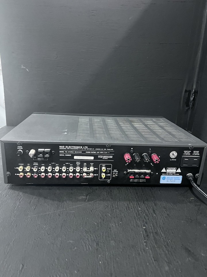 NAD 705 Stereo Receiver – Vintage Hi-Fi Amplifier | eBay