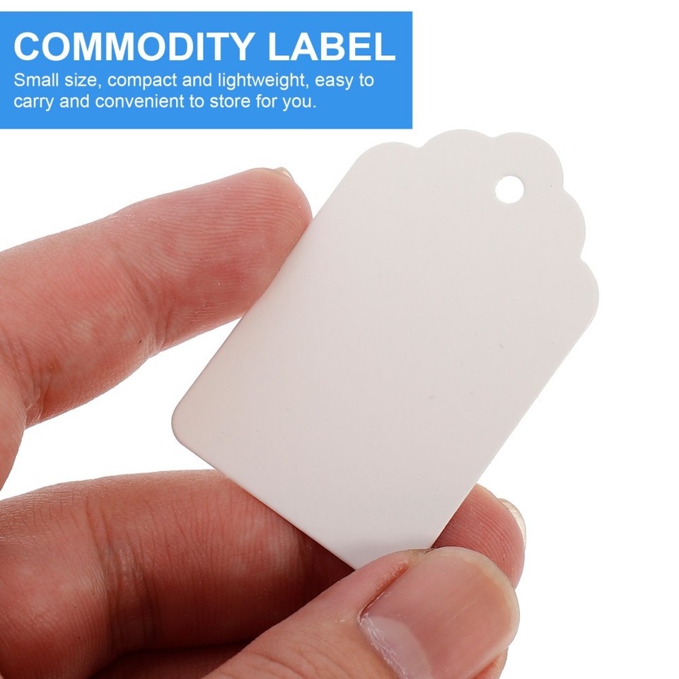 1000 Pcs Price Label Tags Hanging Labels Clothing Store Clothes for ...