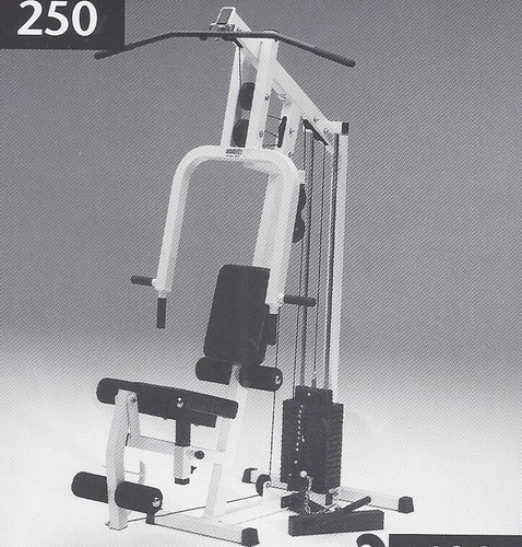 Parabody Home Gym 250 Weight Rack - Legs, Arms, Back, & Check easily ...