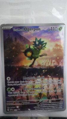 Teal Mask Ogerpon SVP 123 Pokemon TCG Black Star Promo Holo SEALED | eBay