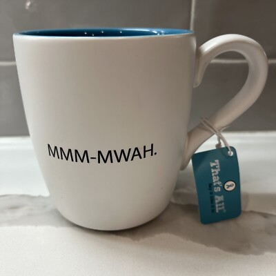 That's All Mug MMM-MWAH Humorous Mug Santa Barbara Design Studio NWT | eBay